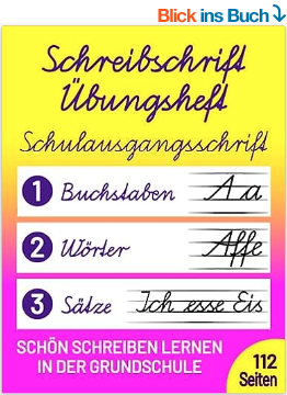 Schreibschrift Übungshefte - Lern.Monster