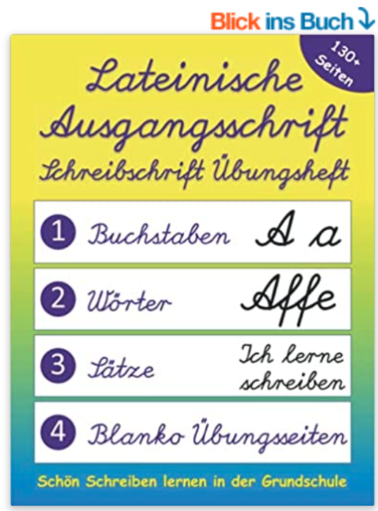 Schreibschrift Übungshefte - Lern.Monster